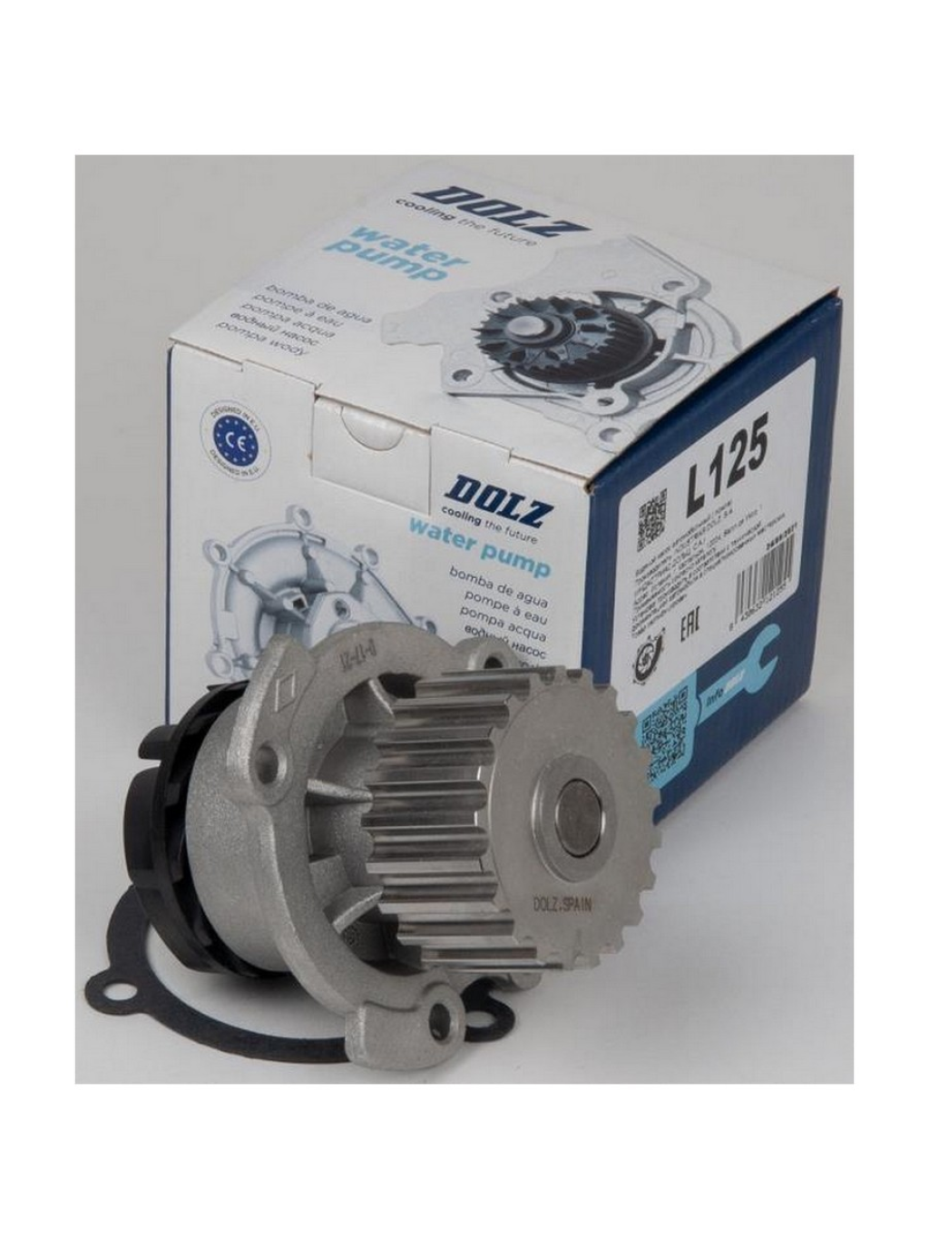 Помпа Dolz L125 21126-2170 16 клап. L125 купить по выгодной цене с ...