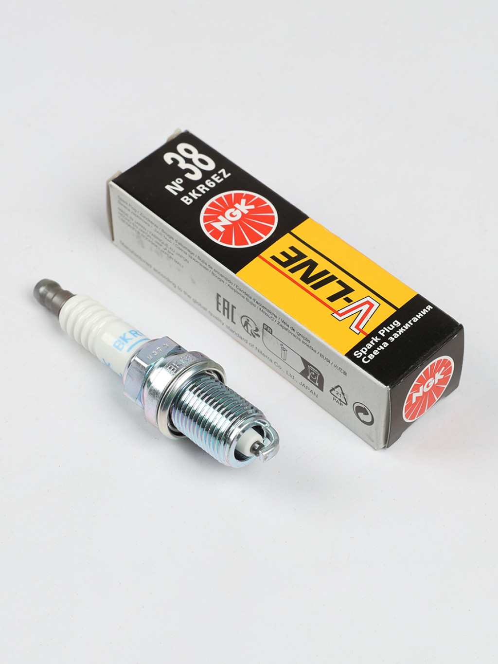 Свеча зажигания VL38 (BKR6EZ) NGK 6717 6717 купить по выгодной цене с ...