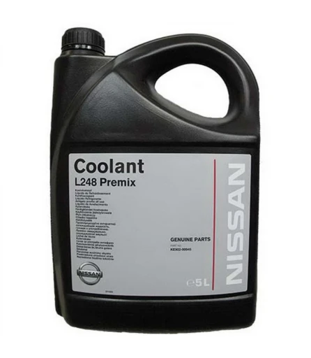 Антифриз Nissan Coolant L248 Premix G11 Зеленый -35°С 5 л KE902-99945 ...