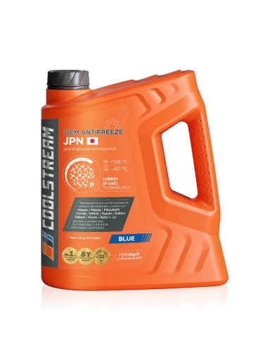 Антифриз CoolStream JPN G12+ синий -40°С 5 кг CS-011002 купить по выгодной цене с доставкой по ...