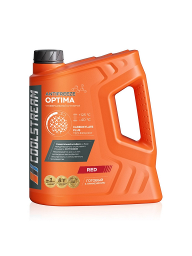 Антифриз CoolStream Optima G12 красный -40°С 5 кг CS-010702-RD купить по выгодной цене с ...