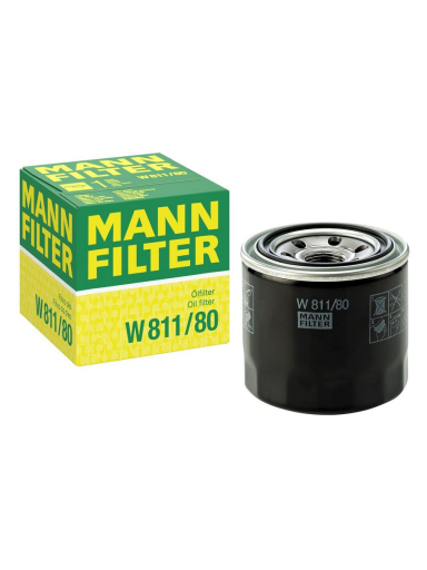 Фильтр масляный MANN-FILTER W811/80 W811/80 купить по выгодной цене с ...