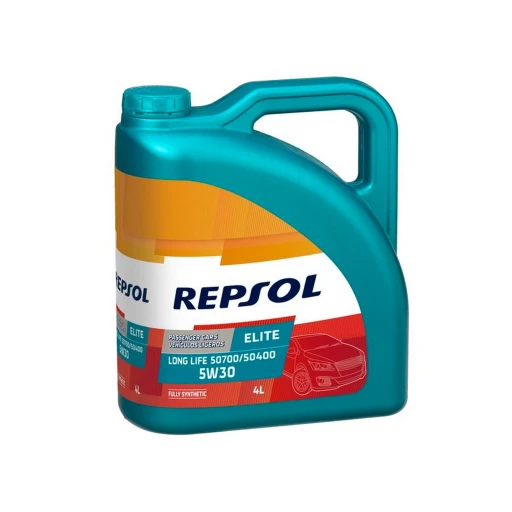 Моторное масло REPSOL Elite Long Life 5W-30 синтетическое 4 л 6398/R ...