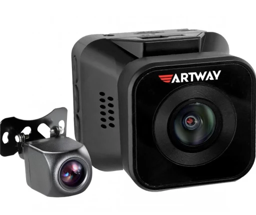 Видеорегистратор Artway AV-712, 2 камеры, 4К 3840х2160, обзор 170°, Wi ...